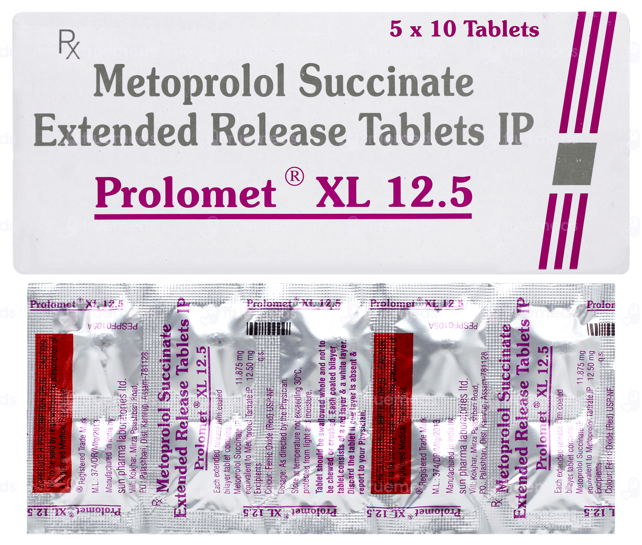 Prolomet Xl 12.5 Tablet: Uses, Side Effects, Price & Substitutes