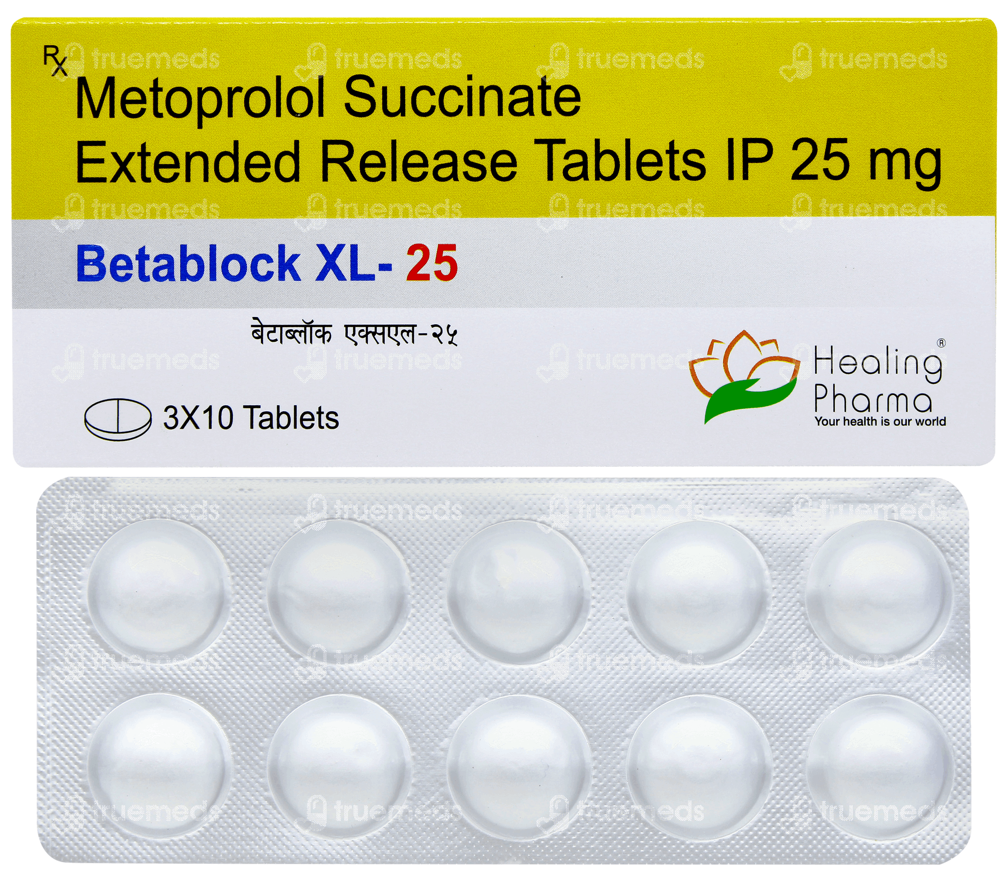 Betablock Xl 25 Tablet 10: Uses, Side Effects, Price & Substitutes