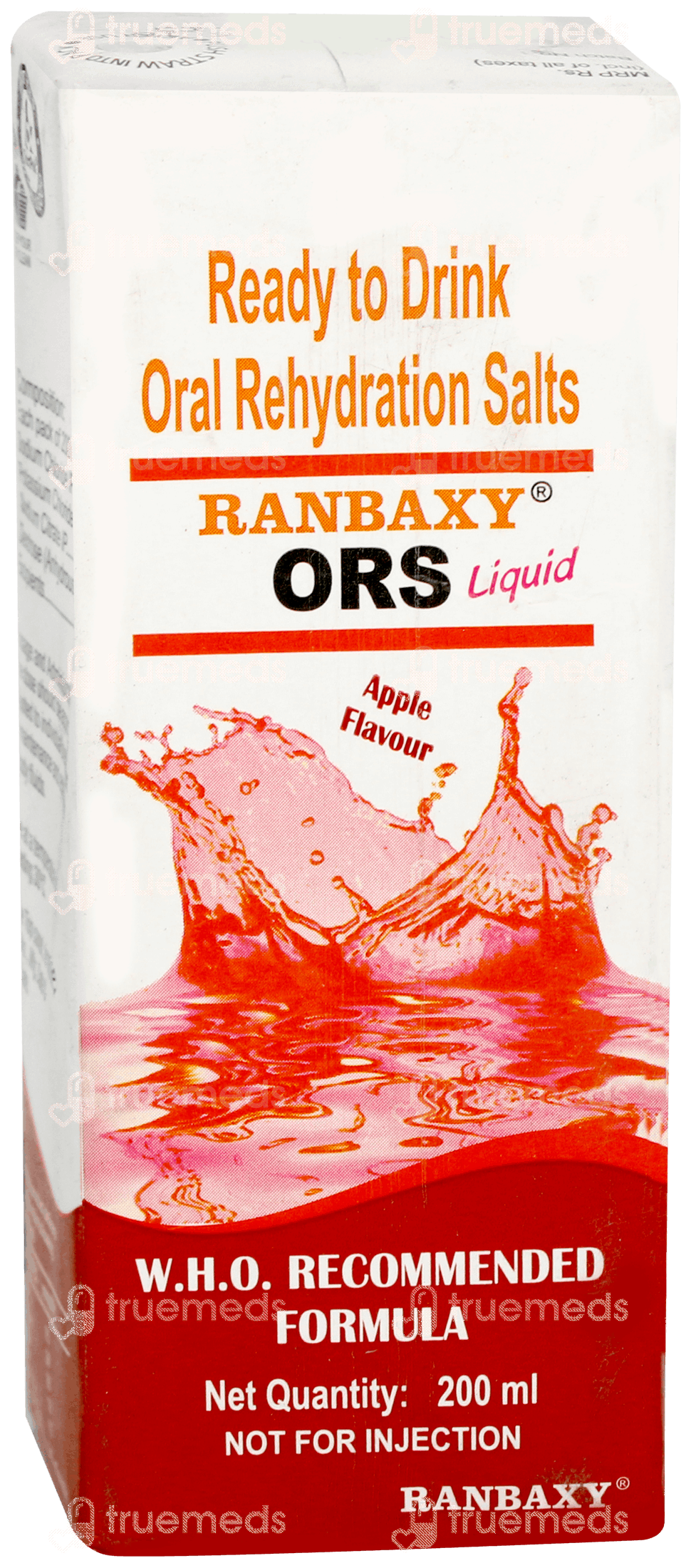 Ranbaxy Ors Apple Flavour Tetrapack 200 Ml - Uses, Side Effects, Dosage ...