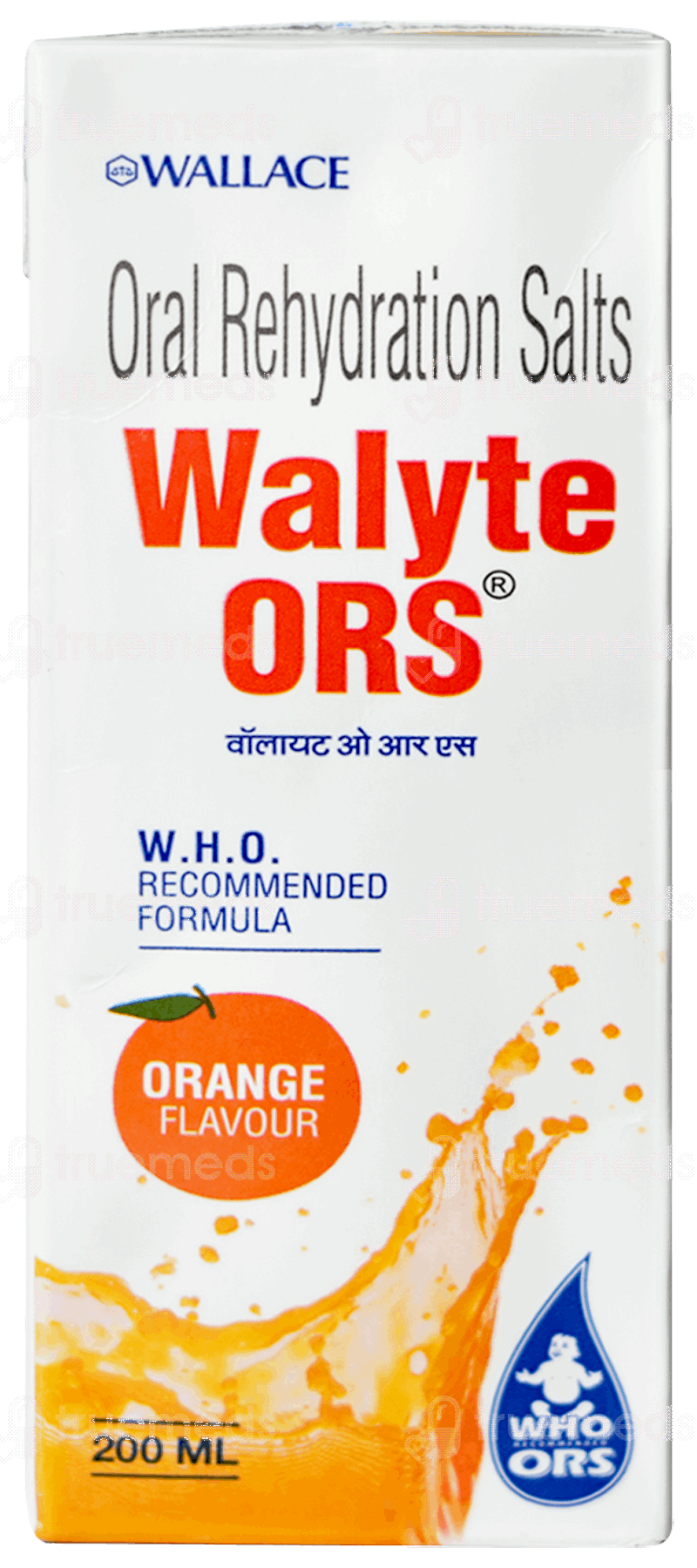 Walyte Ors Orange Flavour 200ml - Uses, Side Effects, Dosage, Price ...