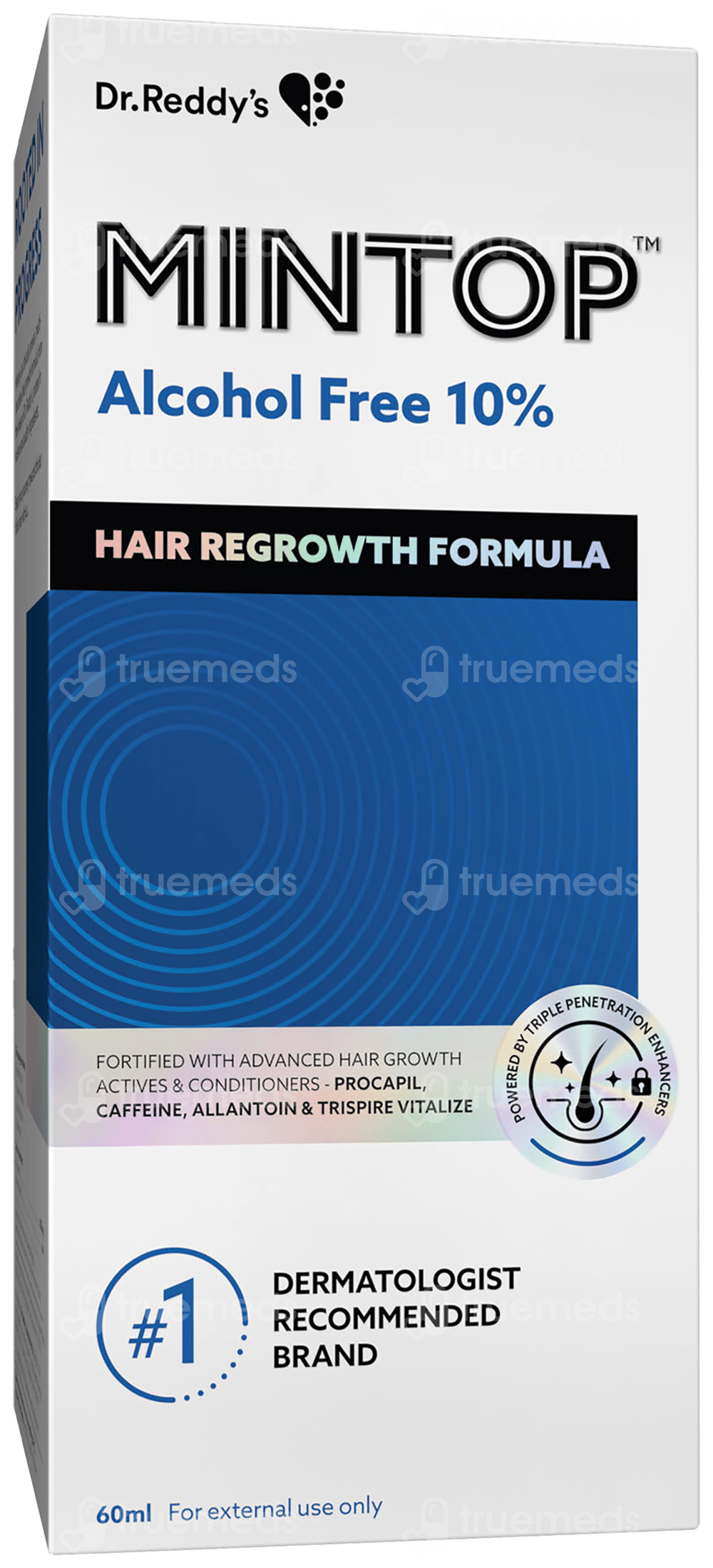 Mintop Alcohol Free 10 Solution 60ml - Uses, Side Effects, Dosage, Price | Truemeds