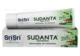 Sri Sri Tattva Sudanta Toothpaste 100 Gm - Uses, Side Effects, Dosage ...