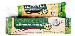 Bentodent Flouride Free Natural Cardamom Toothpaste 100 Gm - Uses, Side ...