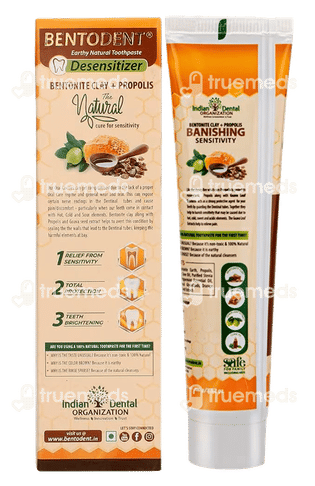 Bentodent Earthy Natural Toothpaste Desensitizer Clovomint 100 Gm ...