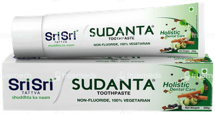 Sri Sri Tattva Sudanta Toothpaste 200 Gm - Uses, Side Effects, Dosage ...