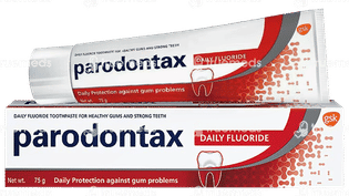 Parodontax Daily Fluoride Toothpaste 75 Gm - Uses, Side Effects, Dosage ...