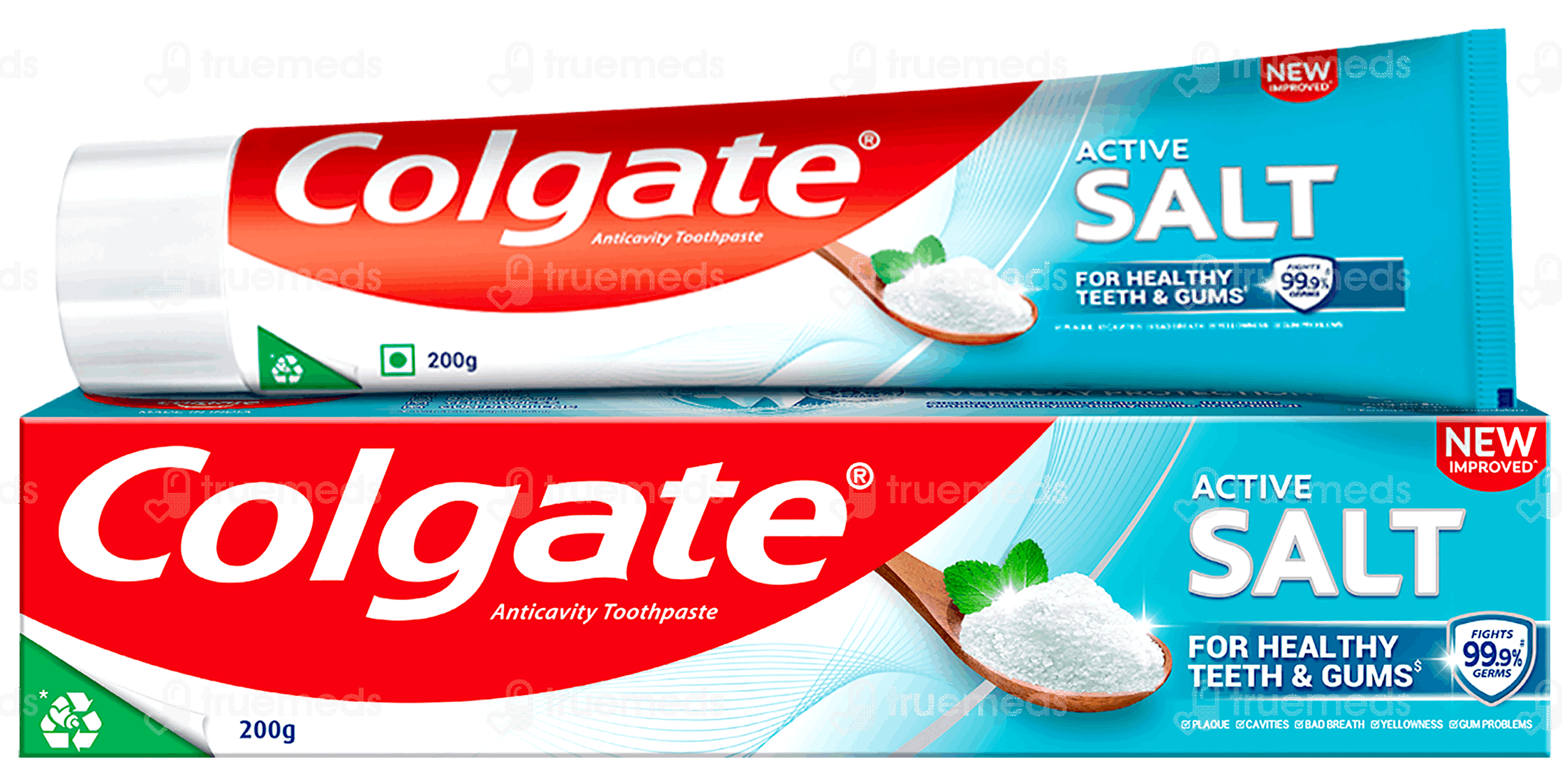 Colgate Active Salt Toothpaste 200 Gm - Uses, Side Effects, Dosage ...