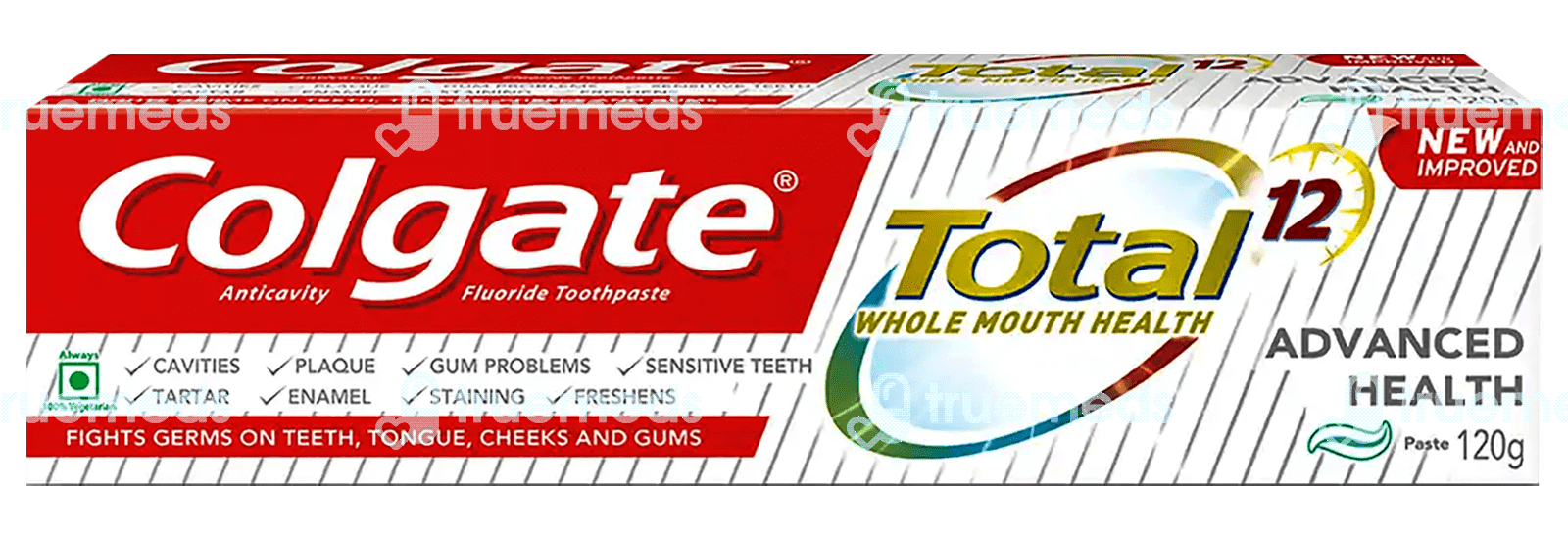 Colgate Total Advanced Health Toothpaste 120 Gm - Uses, Side Effects ...