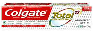 Colgate Total Advanced Health Toothpaste 120 Gm - Uses, Side Effects ...