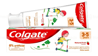 Colgate Kids Natural Strawberry 3 To 5 Years Toothpaste 80 Gm - Uses ...