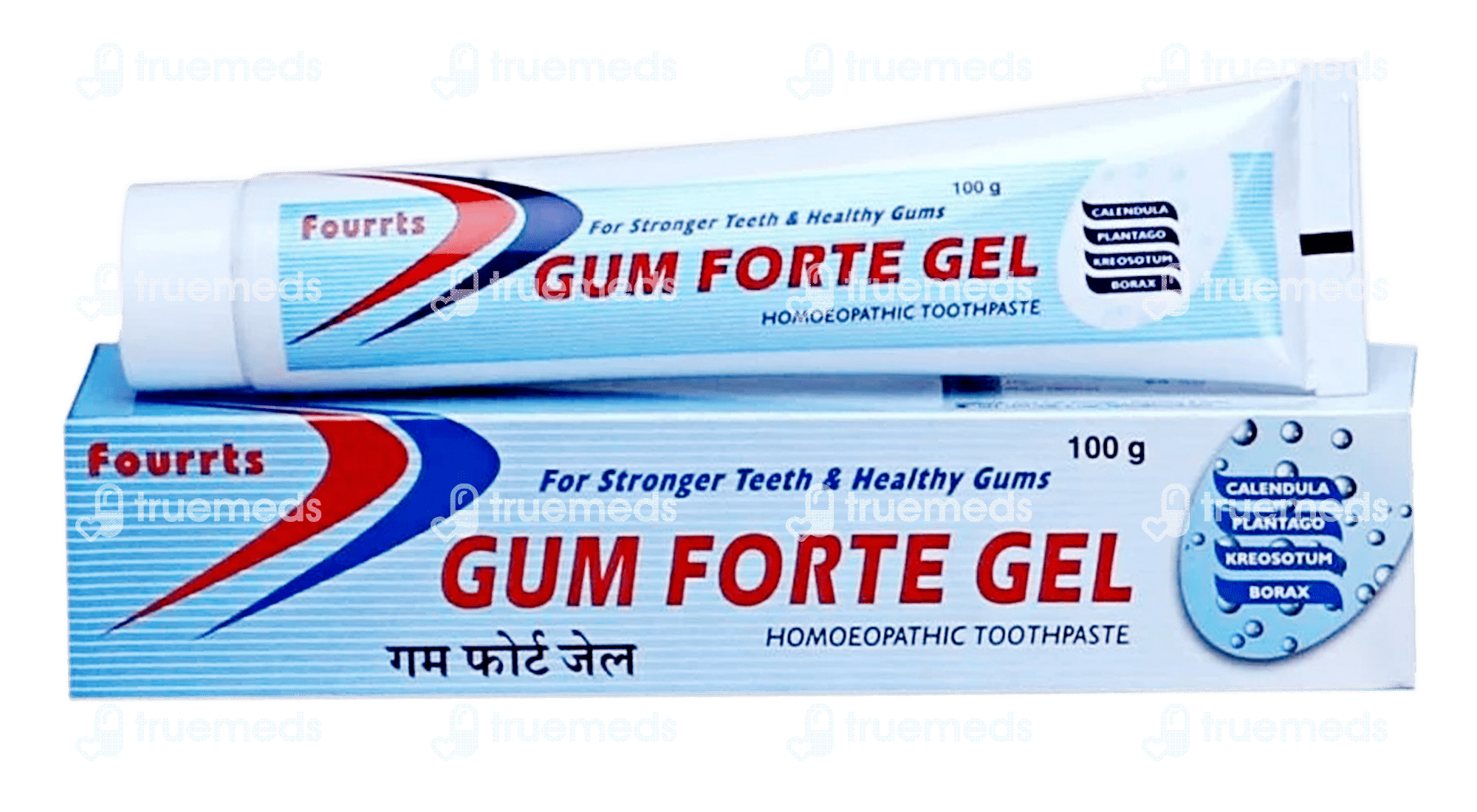 Fourrts Gum Forte Gel Homoeopathic Toothpaste Gel 100 Gm - Uses, Side ...