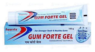 Fourrts Gum Forte Gel Homoeopathic Toothpaste Gel 100 Gm - Uses, Side ...