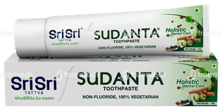 Sri Sri Tattva Sudanta Toothpaste 50 Gm - Uses, Side Effects, Dosage ...