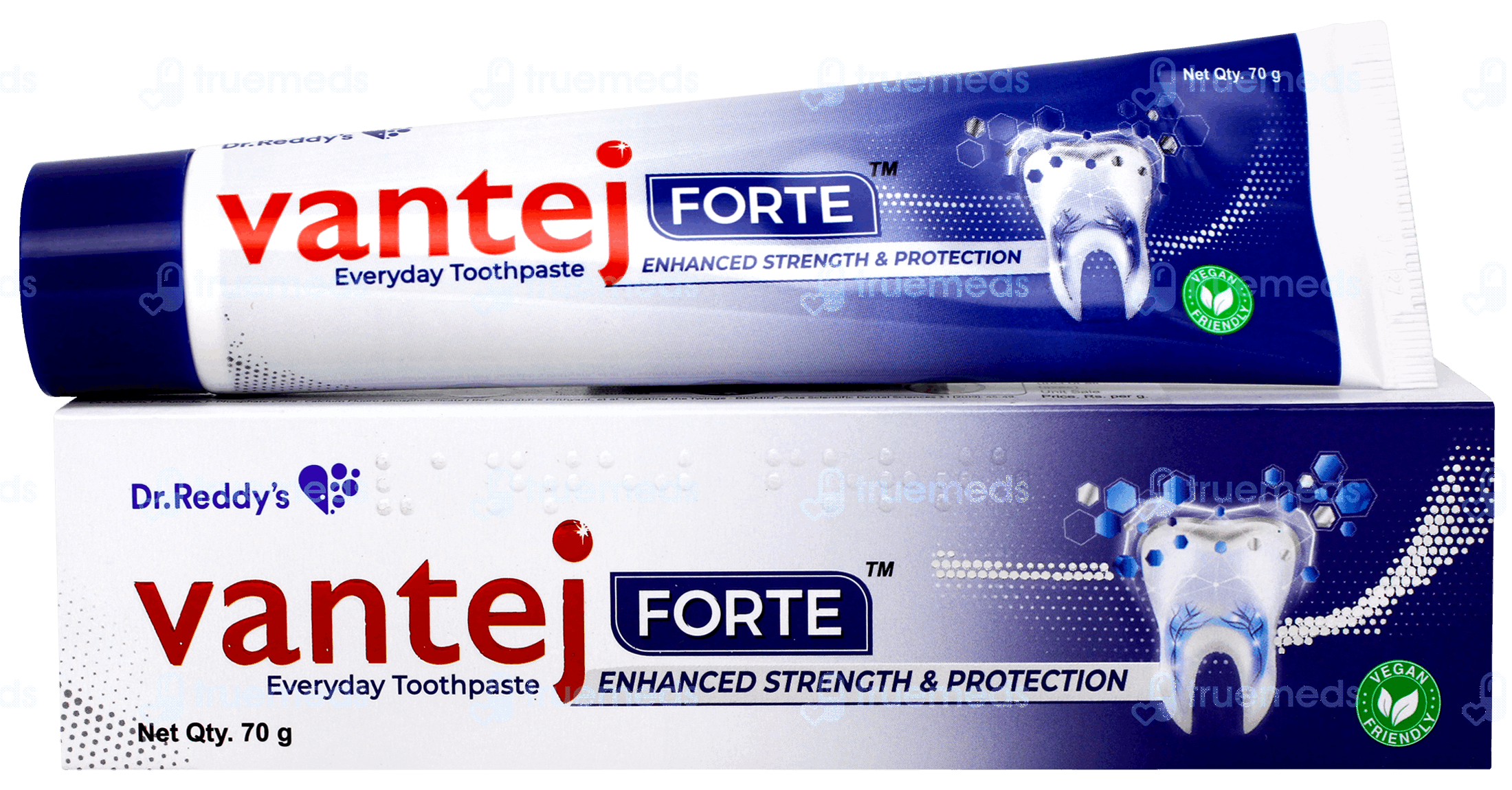 Vantej Forte Toothpaste 70gm - Uses, Side Effects, Dosage, Price | Truemeds