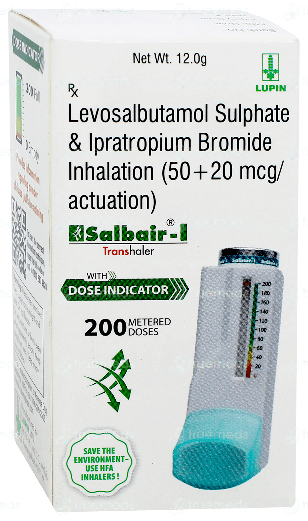 Salbair I 50/20 MCG Transhaler 200 M | Order Salbair I 50/20 MCG ...