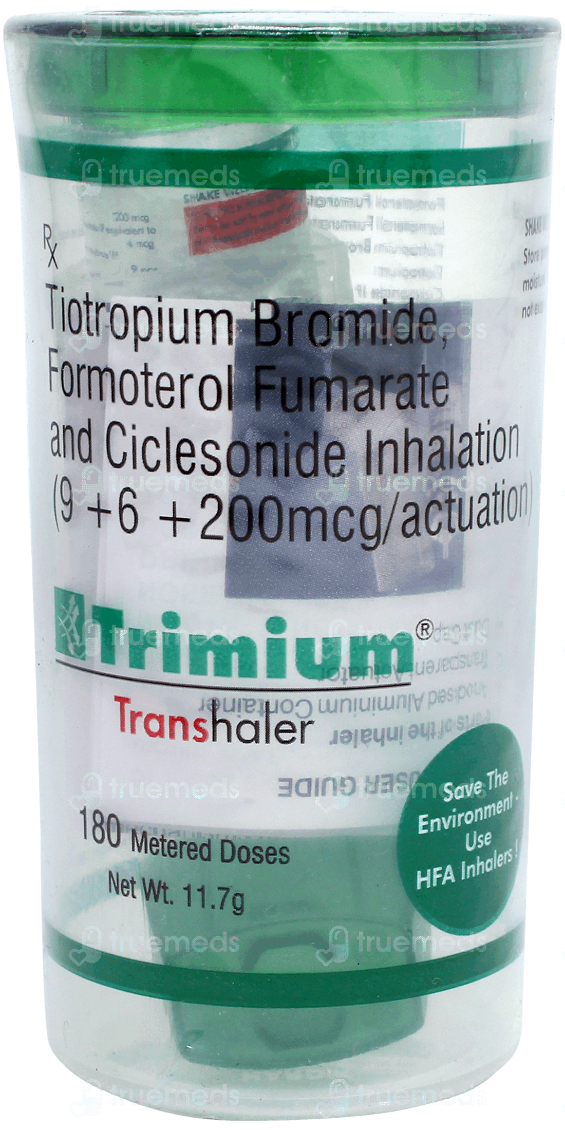 Trimium 20069 Mcg Transhaler 180 Mdi - Uses, Side Effects, Dosage ...