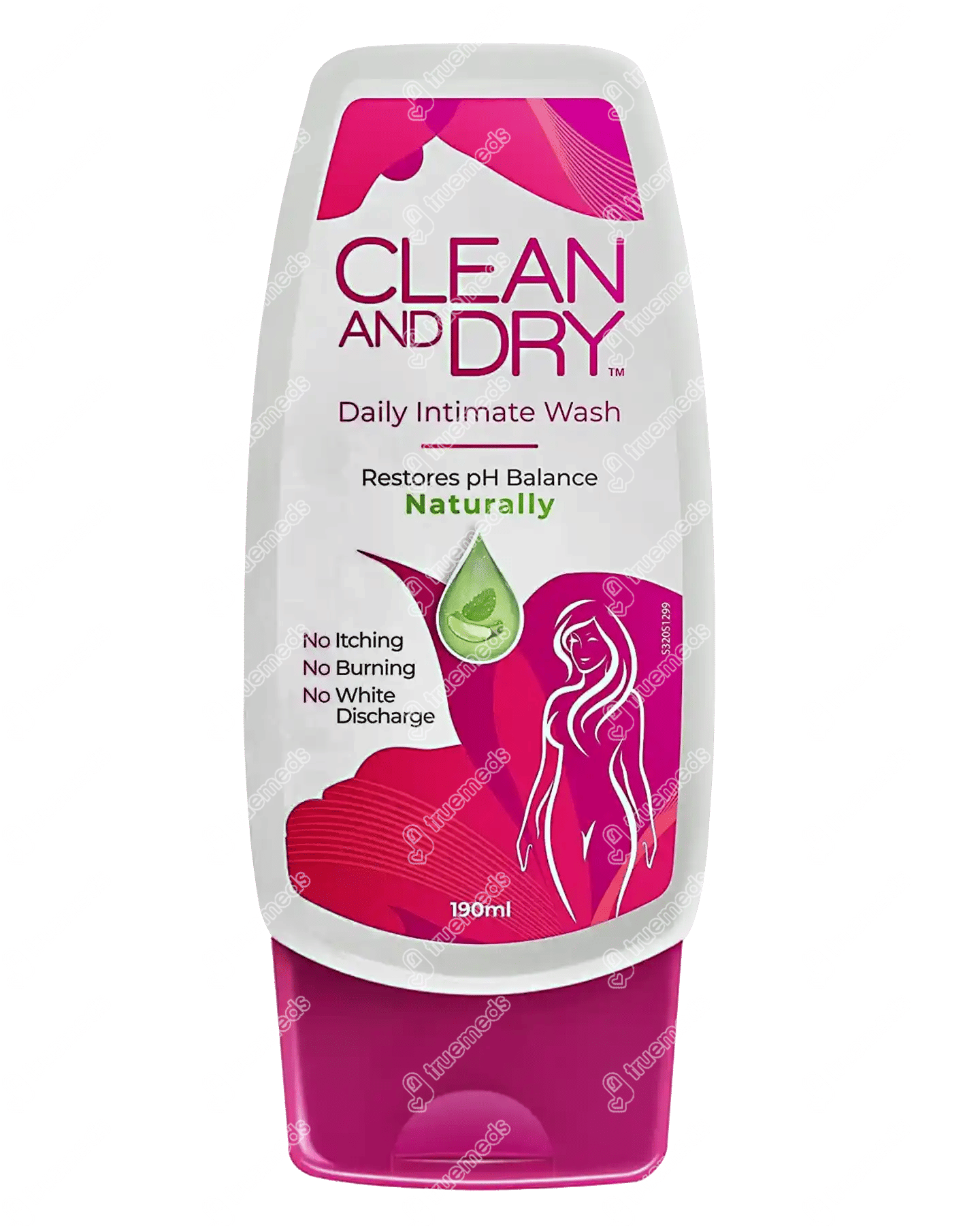 Clean And Dry Daily Intimating Wash Liquid 190 Ml - Uses, Side Effects ...