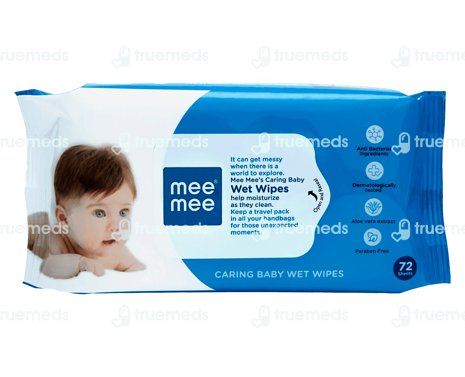 Mee Mee Baby Wet Wipes 72 - Uses, Side Effects, Dosage, Price | Truemeds