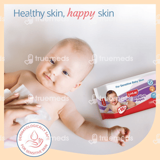 Luvlap Sensitive Baby Wipes 72 - Uses, Side Effects, Dosage, Price ...
